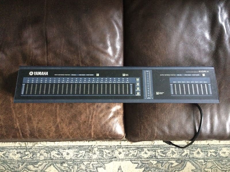 Yamaha MB02r96 meter bridge for 02r96 mixer. Early 2000's | Reverb