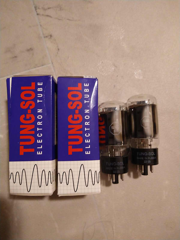 Tung-Sol 6l6 STR GC 2023 | Reverb
