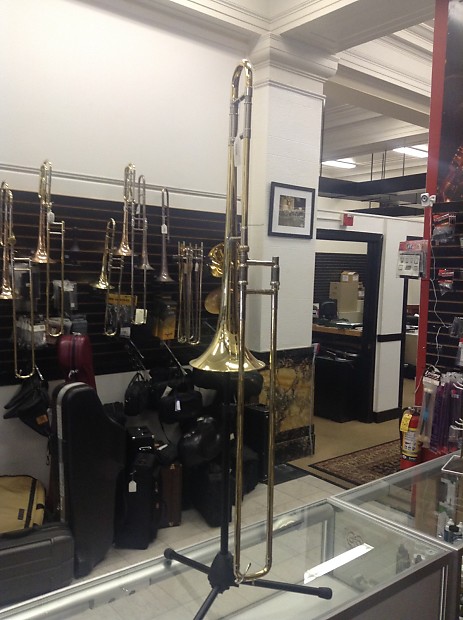 Vincent Bach "Stradivarius" Model 12 Straight Tenor Trombone, | Reverb