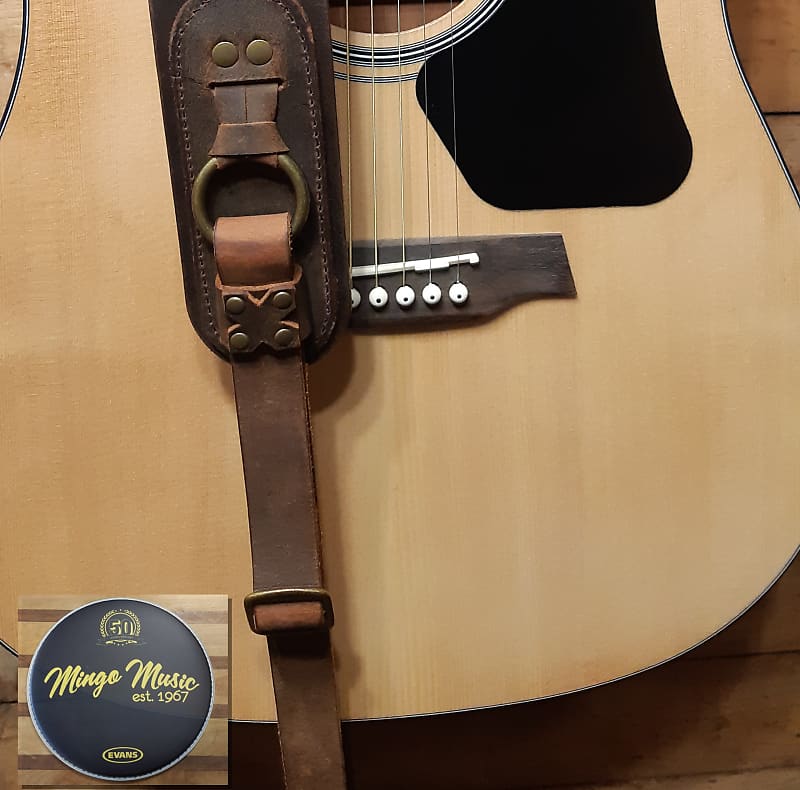 LM (ODIN) - God of Gods 2.5" leather Viking guitar strap | Reverb