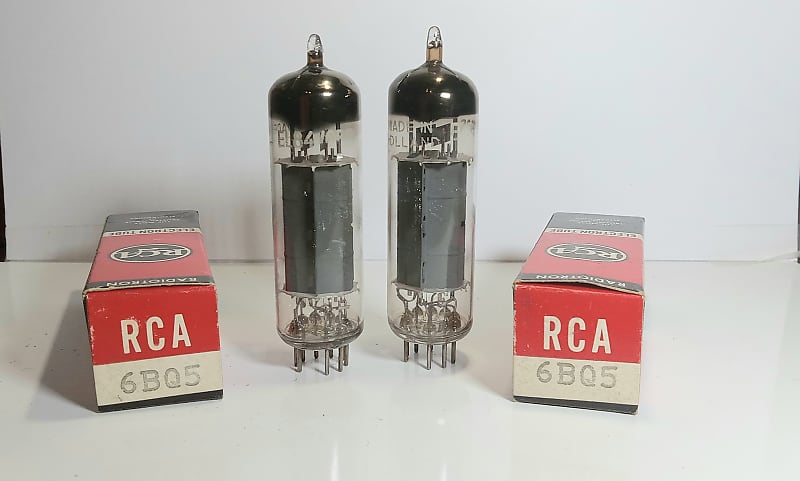 Pair of RCA /zenith 6bq5/el84 made in Holland | Reverb