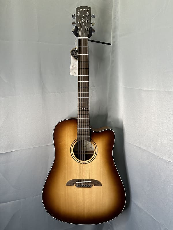 Alvarez AD60CESHB Artist Dreadnought 2022 - Shadow Burst | Reverb