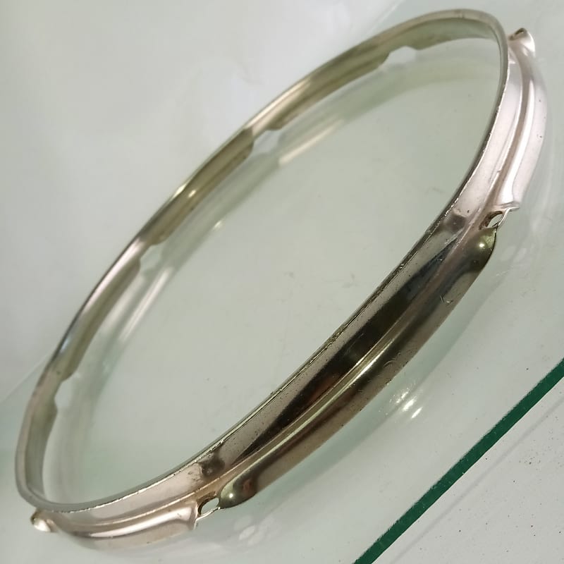 Ludwig/WFL 15"BRASS Triple-Flange NOB Snare/Tom Drum Batter | Reverb