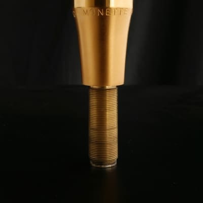 Pre-Owned Monette Raja P3-STC Trumpet in Brushed Gold Plate! | Reverb