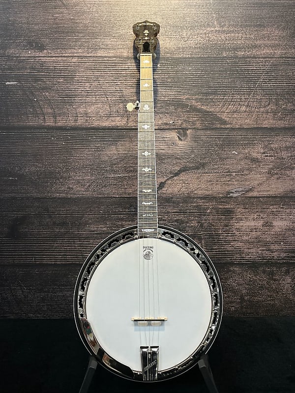 Deering White Lotus Banjo (Atlanta, GA) | Reverb