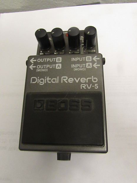 Boss RV-5 2000's Gray Digital Reverb and Stereo Out | Reverb Canada
