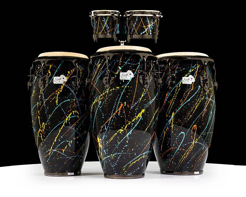 Toca Erik Piza Signature Series EP Splash 3-piece Conga and | Reverb