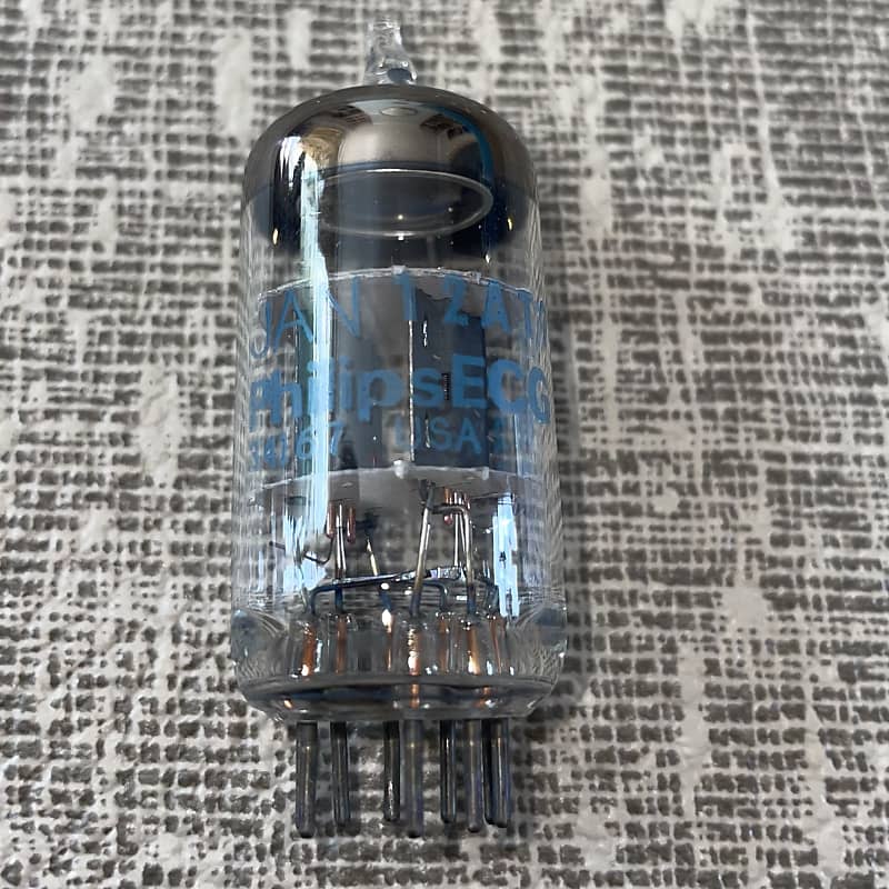 Vintage Philips ECG JAN 12AT7WC ECC81 Military Spec preamp | Reverb