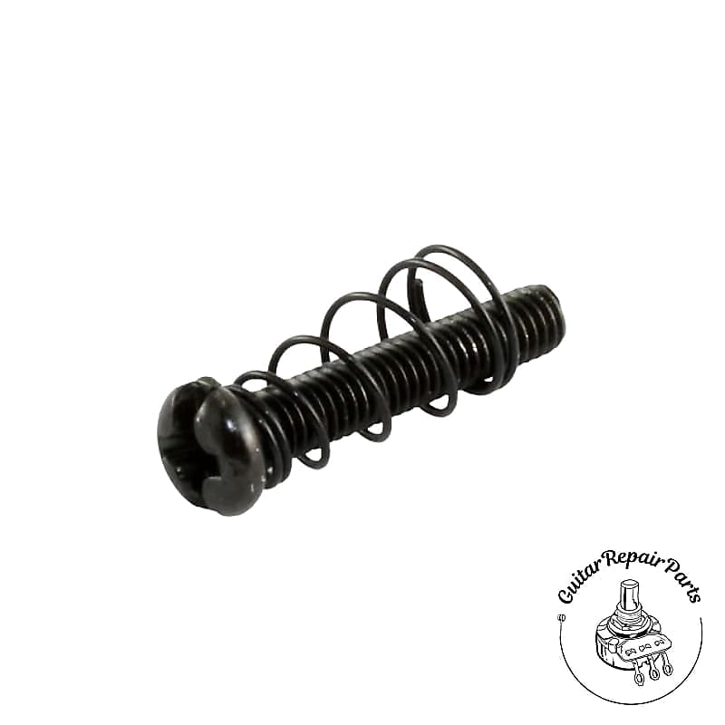 Guitar Bridge Saddle Intonation Screws & Springs, Metric | Reverb