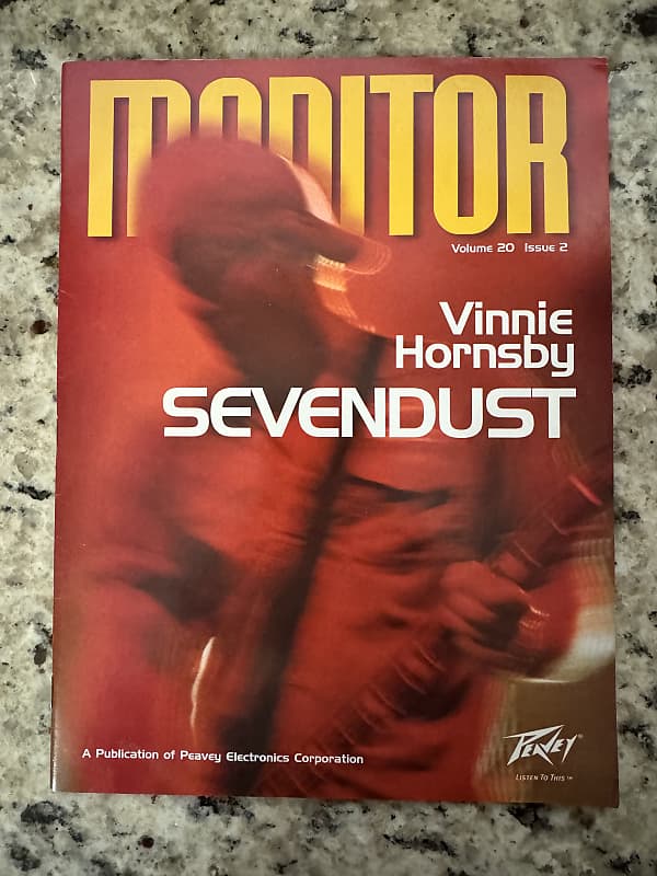 Peavey Monitor Magazine 2001 EVH 5150 Wiggy Sevendust | Reverb