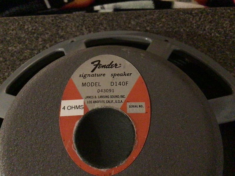 JBL D-140F 15" Bass Speaker - 4 ohms 1960's Grey | Reverb