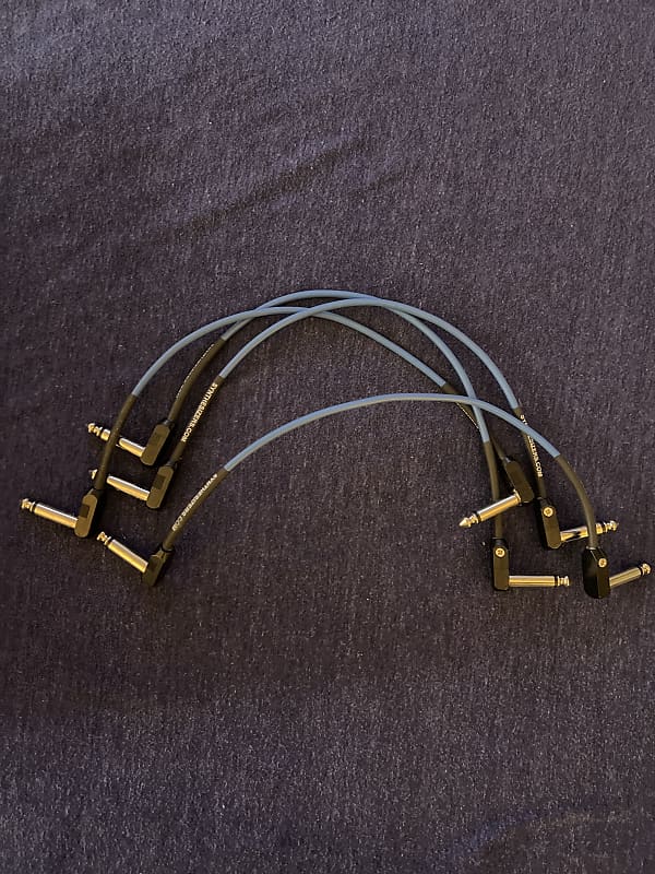 Synthesizers.com Right Angle ‘A’ Series 12” Patch Cables - | Reverb