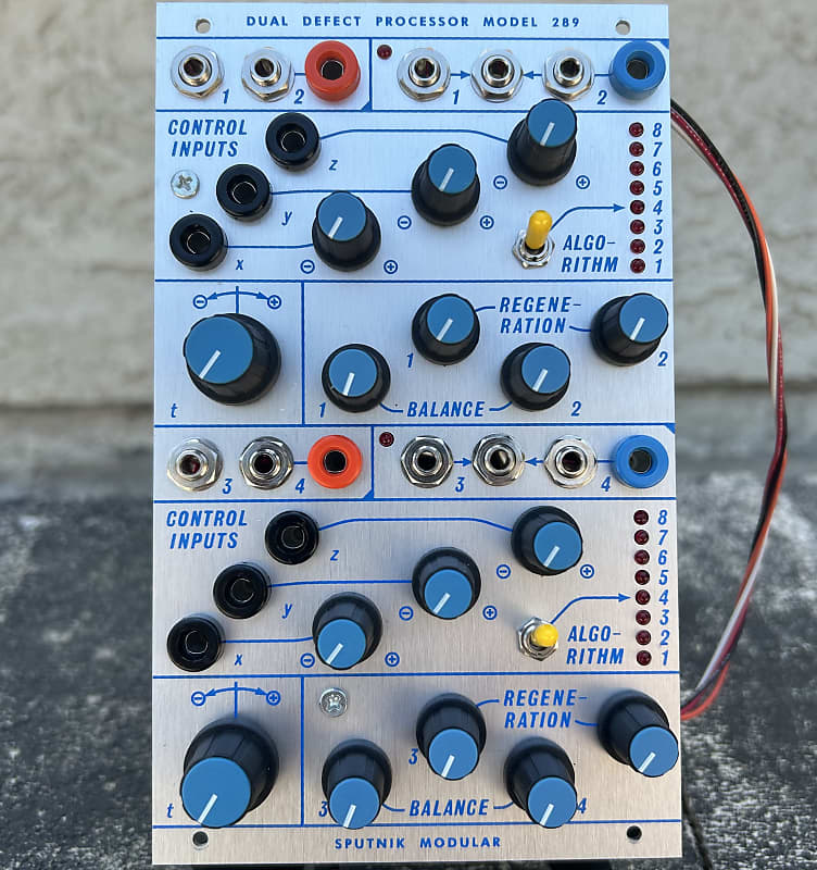 Sputnik Modular 289 dual effect processor | Reverb
