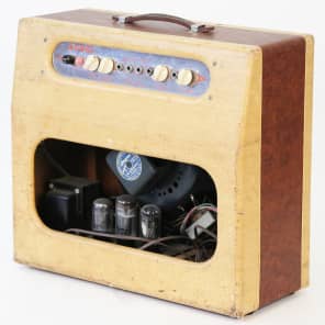 1956 National Aztec Model 1240 T Tube Amplifier by Valco - | Reverb