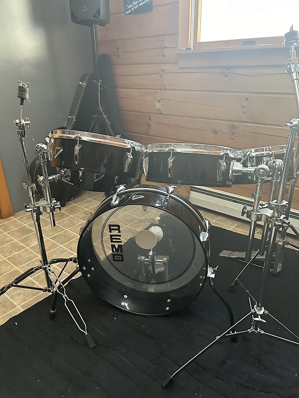 Remo Legero Drums 90’s - Black | Reverb