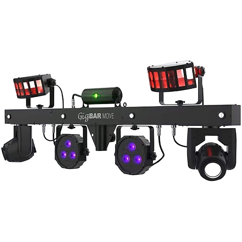 Chauvet DJ Gig Bar Move 5-in-1 LED Lighting System with 2 | Reverb