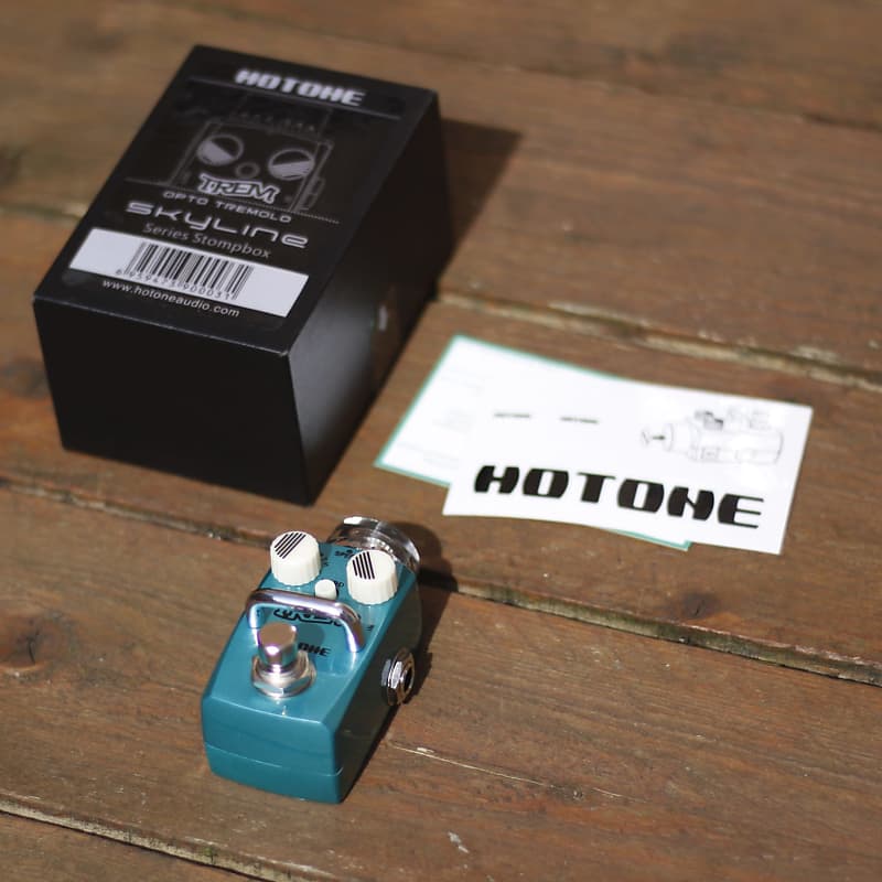 Hotone Skyline Opto Tremolo - Blue | Reverb