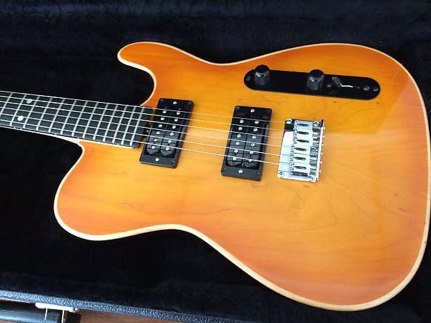Roomian Custom Semi-Hollow Telecaster 2005 Honey Burst | Reverb