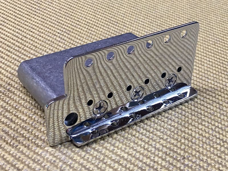 LEFTBLOCK/PLATE Left Handed Fender Stratocaster 2 1/16" | Reverb