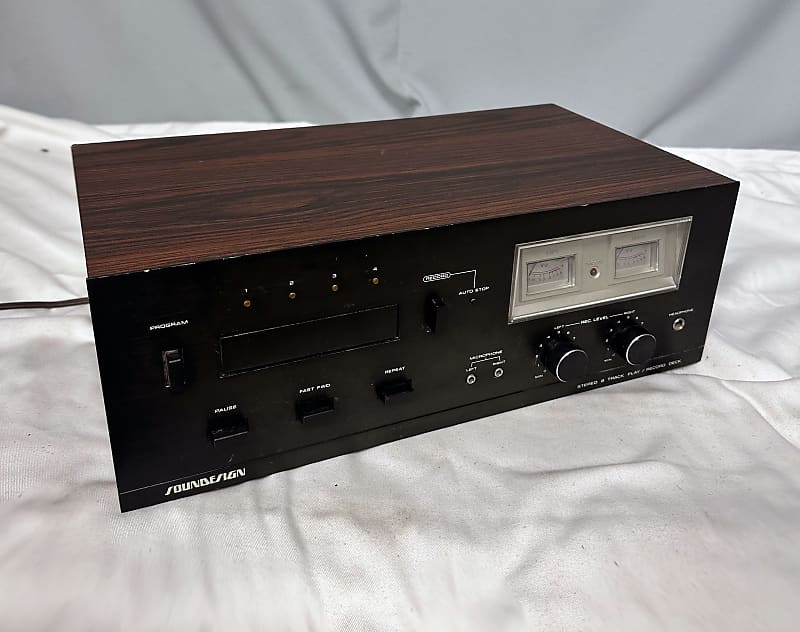 Vintage SOUNDESIGN 0459 Stereo 8 Track Play / Record Deck - | Reverb