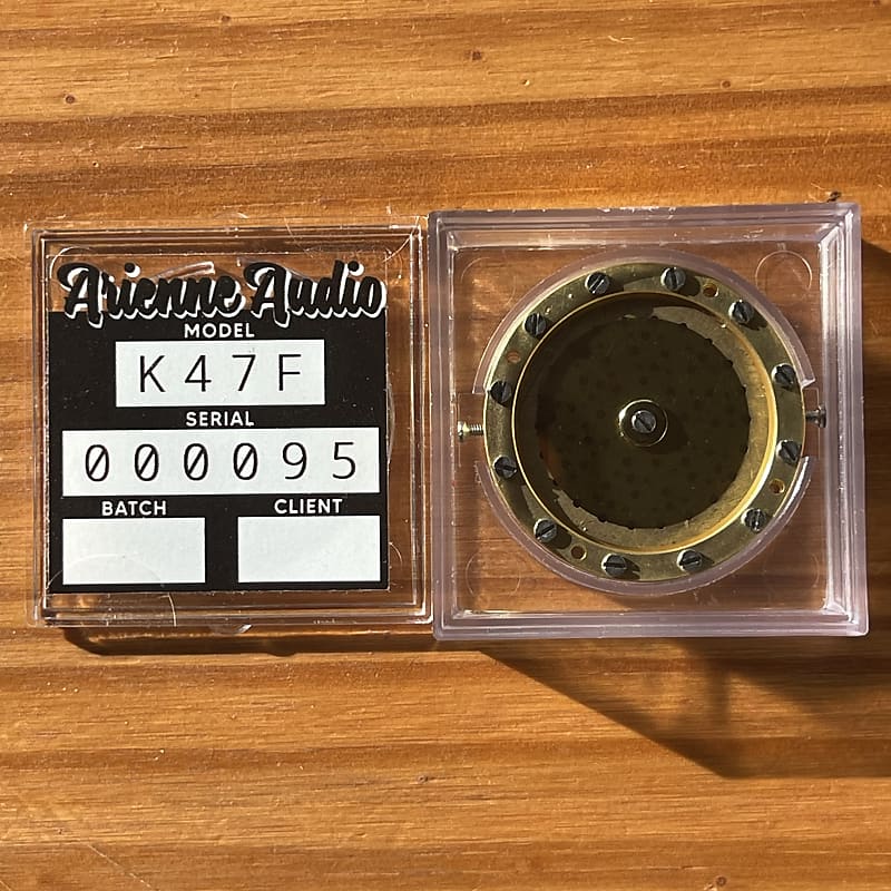 Arienne Audio Flat K47 2024 - Dual sided condenser capsule | Reverb