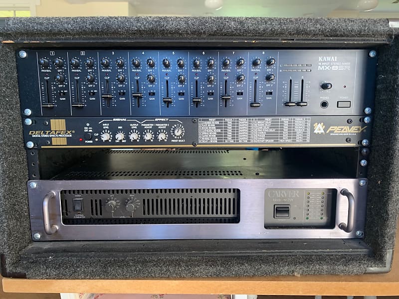 Rack-Mounted Keyboard Amp, Mixer and Effects Unit in | Reverb