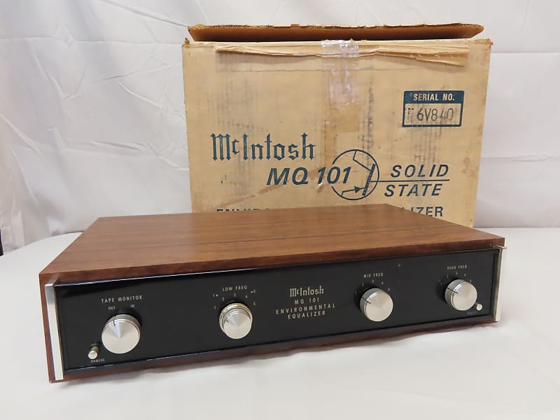 Vintage McIntosh MQ 101 Environmental Equalizer MQ101 EQ w/ | Reverb