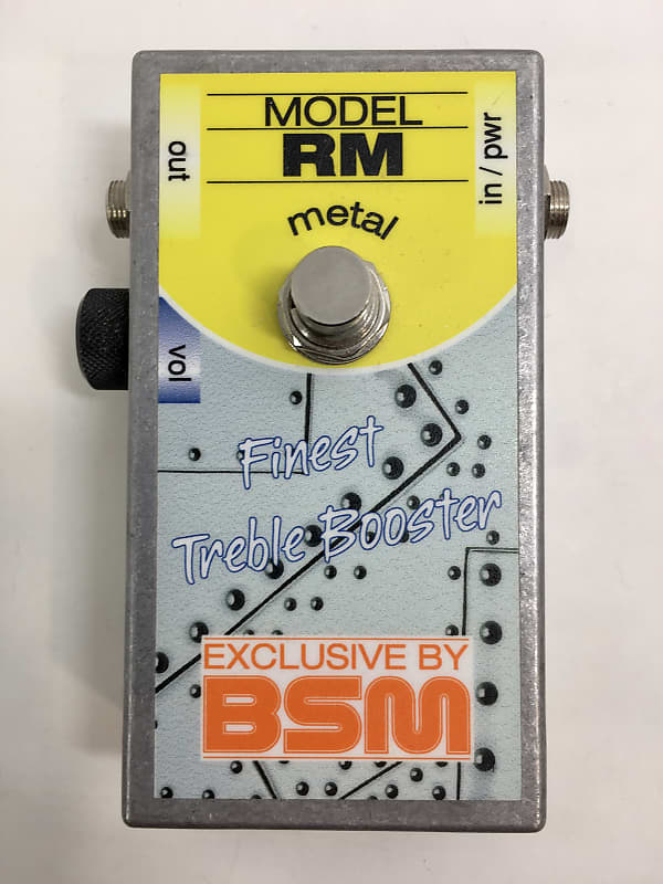 BSM Metal Treble Booster (Iommi/Sabbath) | Reverb