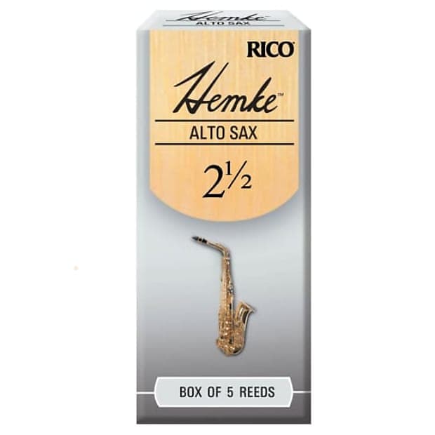 Hemke Alto Sax Reeds, Strength 2.5, 5-pack | Reverb