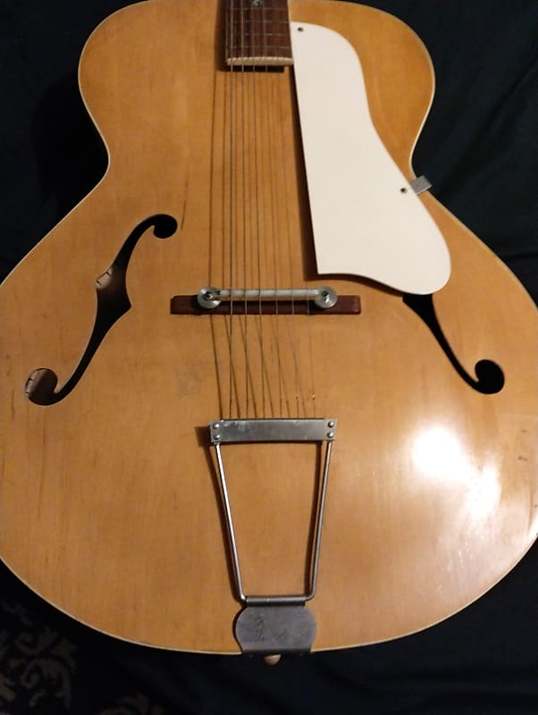 Silvertone 618 / 619 late 50s / early 60s Archtop - Natural | Reverb