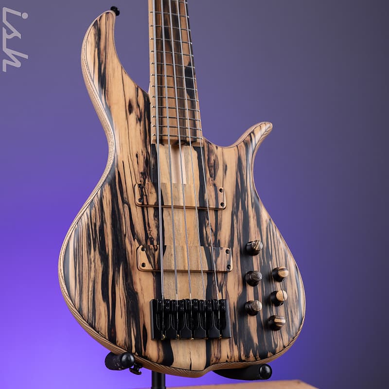 F Bass BN5 5-String Bass Pale Moon Ebony | Reverb Australia