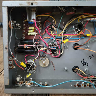 Masco Sound Equipment Guitar Harp Amplifier Mod by Skip | Reverb