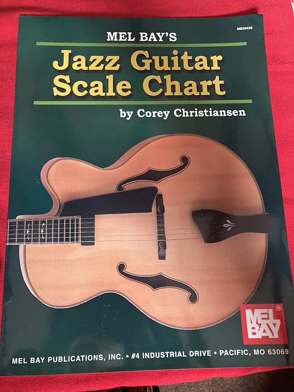 Mel Bay Mel Bay’s Jazz Guitar Scale Chart by Corey | Reverb