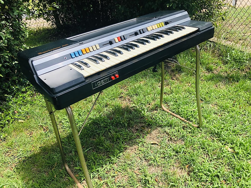 Gem Sprinter 49 Organ/Synth 1970s/80s black | Reverb