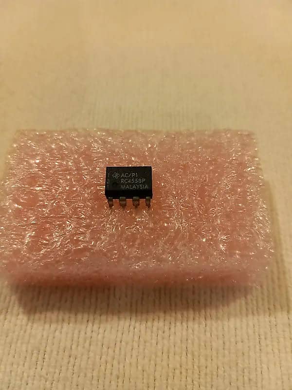 RC4558P MALAYSIA TEXAS INSTRUMENTS - 1981 - TS808, TS9 | Reverb