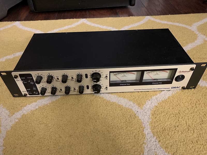 Sebatron SMAC Stereo Musical Audio Optical Compressor | Reverb