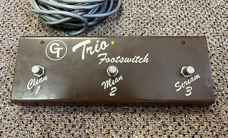 Rare Groove Tubes Trio Preamp 5 Pin Footswitch | Reverb
