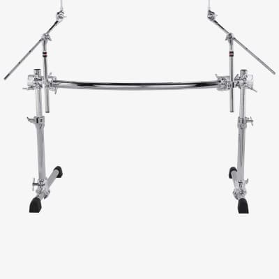 Gibraltar GCS500H Height Adjustable Curved Rack with 2 Cymbal | Reverb