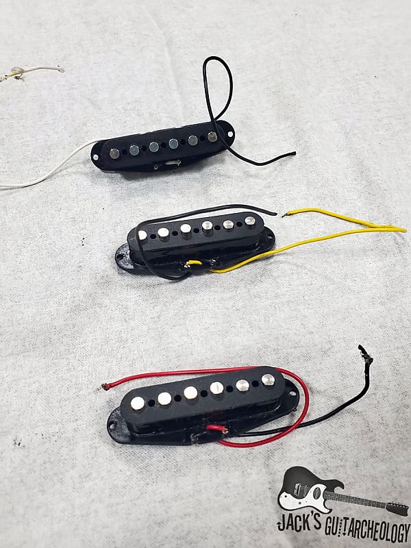 MIJ or MIK Fender / Squier Stratocaster Pickups (Full set, | Reverb UK