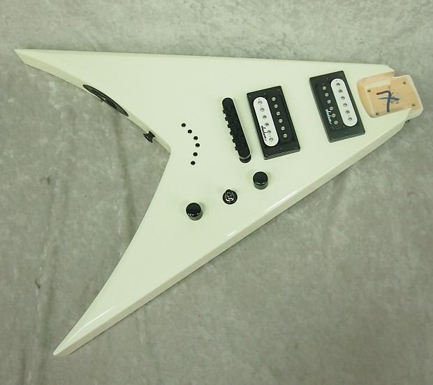 NEW! Jackson JS32T King V electric guitar body in ivory | Reverb