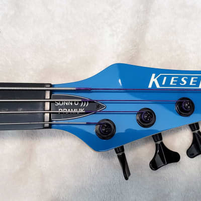 Carvin Kiesel Custom Shop Fretless Bass Guitar P-Bass Model - | Reverb