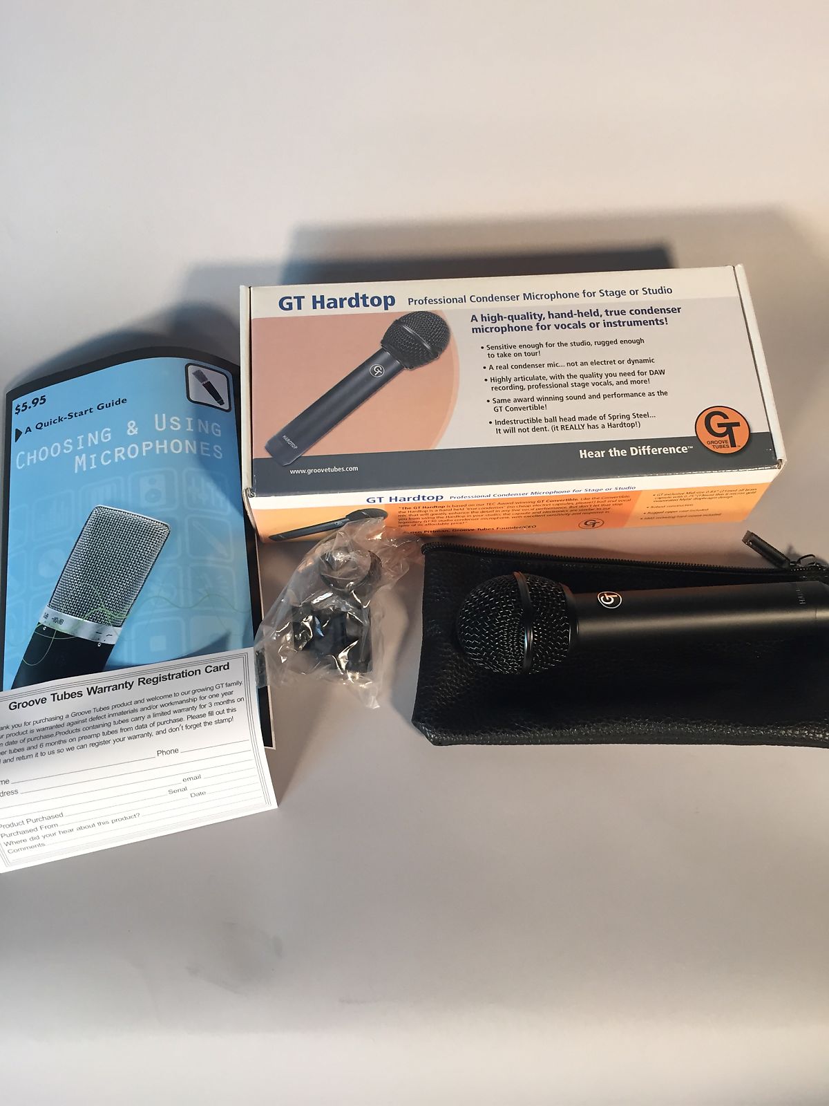 Groove Tubes GT Hardtop FET Condenser Microphone | Reverb Australia