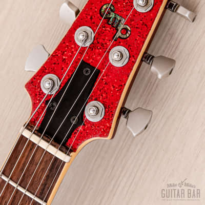 1990s GMP Roxie Duo Jet-Style Guitar Red Metalflake w/ TV | Reverb UK