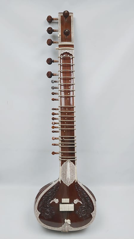 Vintage Sitar with Case - for Repair or Décor | Reverb