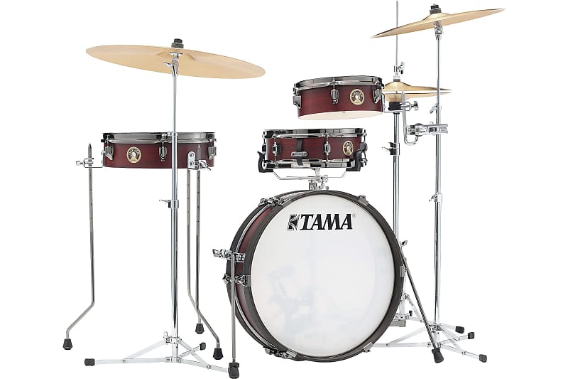 Tama Club-Jam Pancake Kit Drum Set - Burgundy Walnut | Reverb