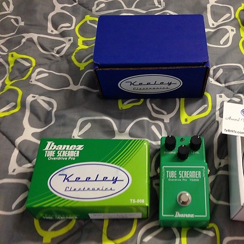 Ibanez Keeley TS808 Mod Plus True Bypass | Reverb