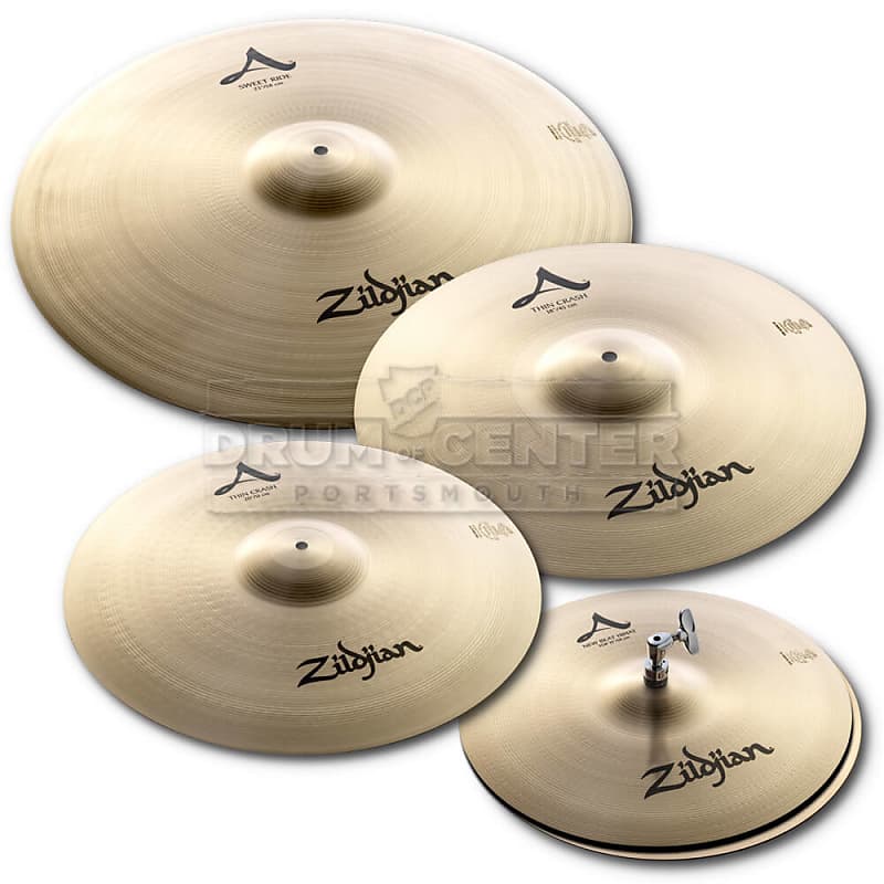 Zildjian A Sweet Set Cymbal Pack 15/18/20/23 - DCP Exclusive! | Reverb