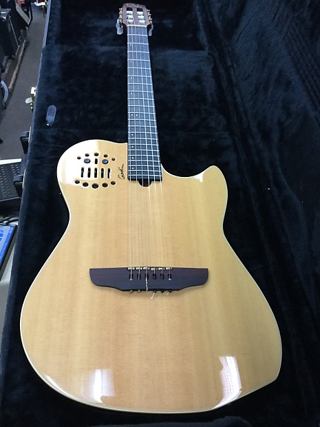 Godin Multiac nylon erg90veg15 with 13 pin Natural | Reverb
