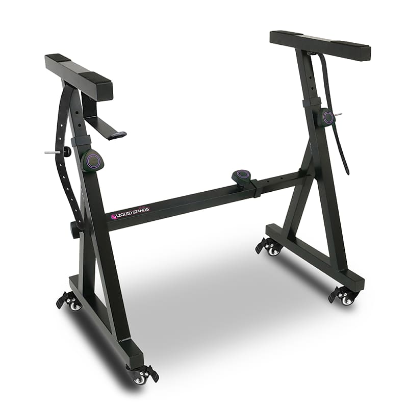 Liquid Stands Z Style Adjustable Height Piano Keyboard Stand | Reverb