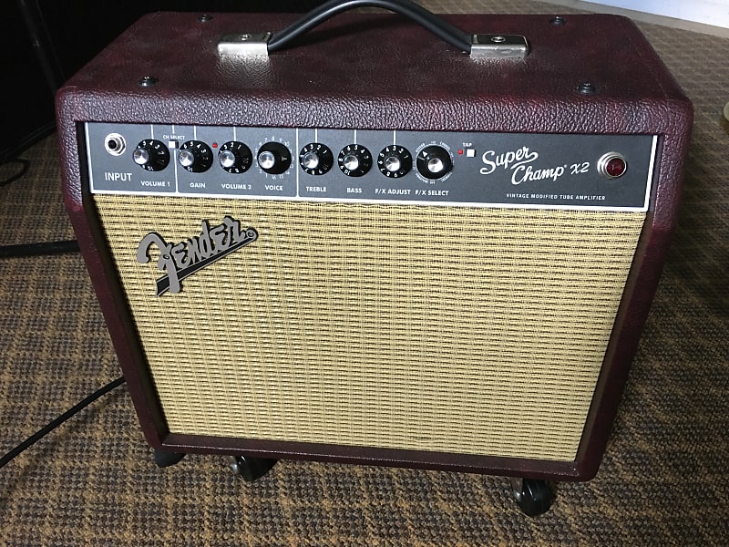 Fender Super Champ X2 Limited Edition - Red | Reverb